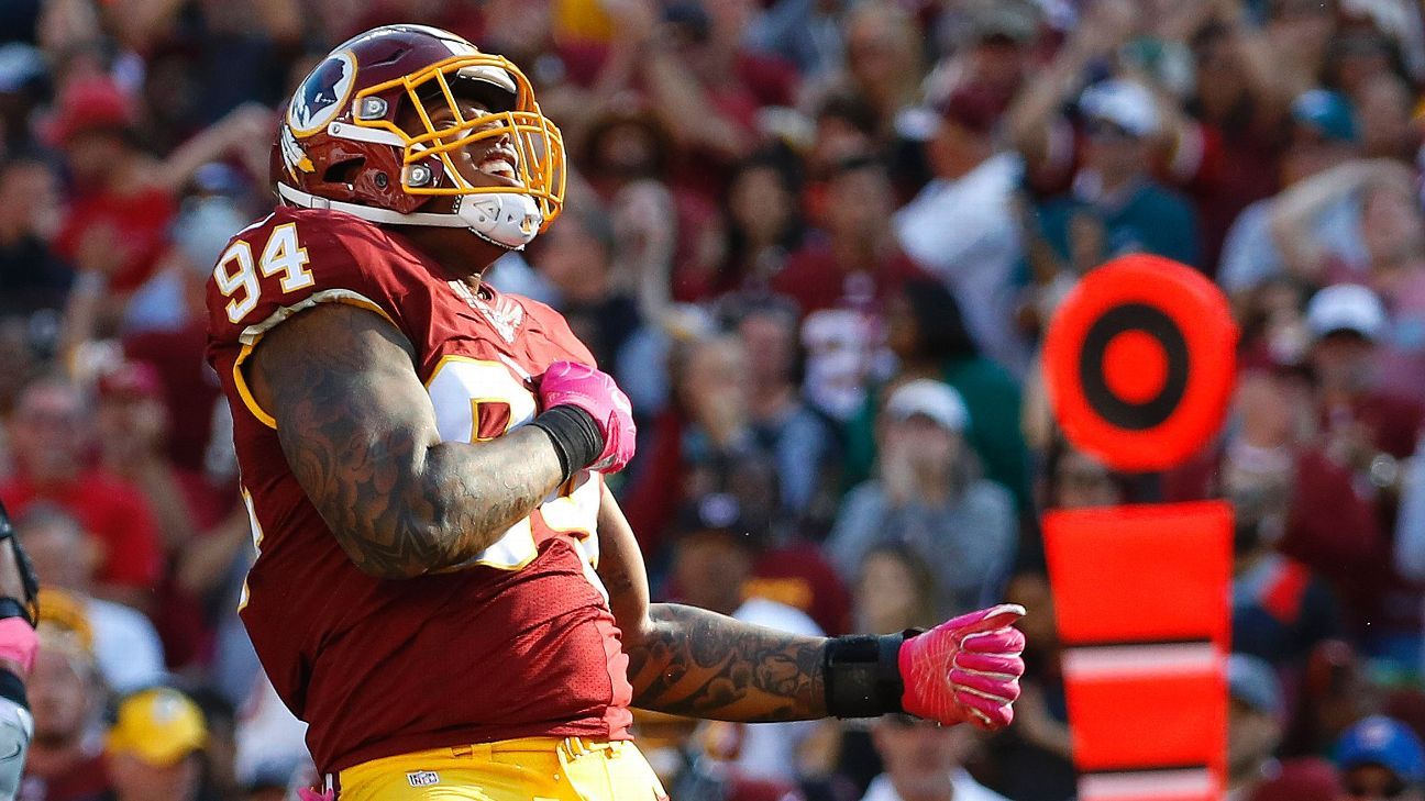 With Redskins needing more, Preston Smith ate a little less - NFC East ...