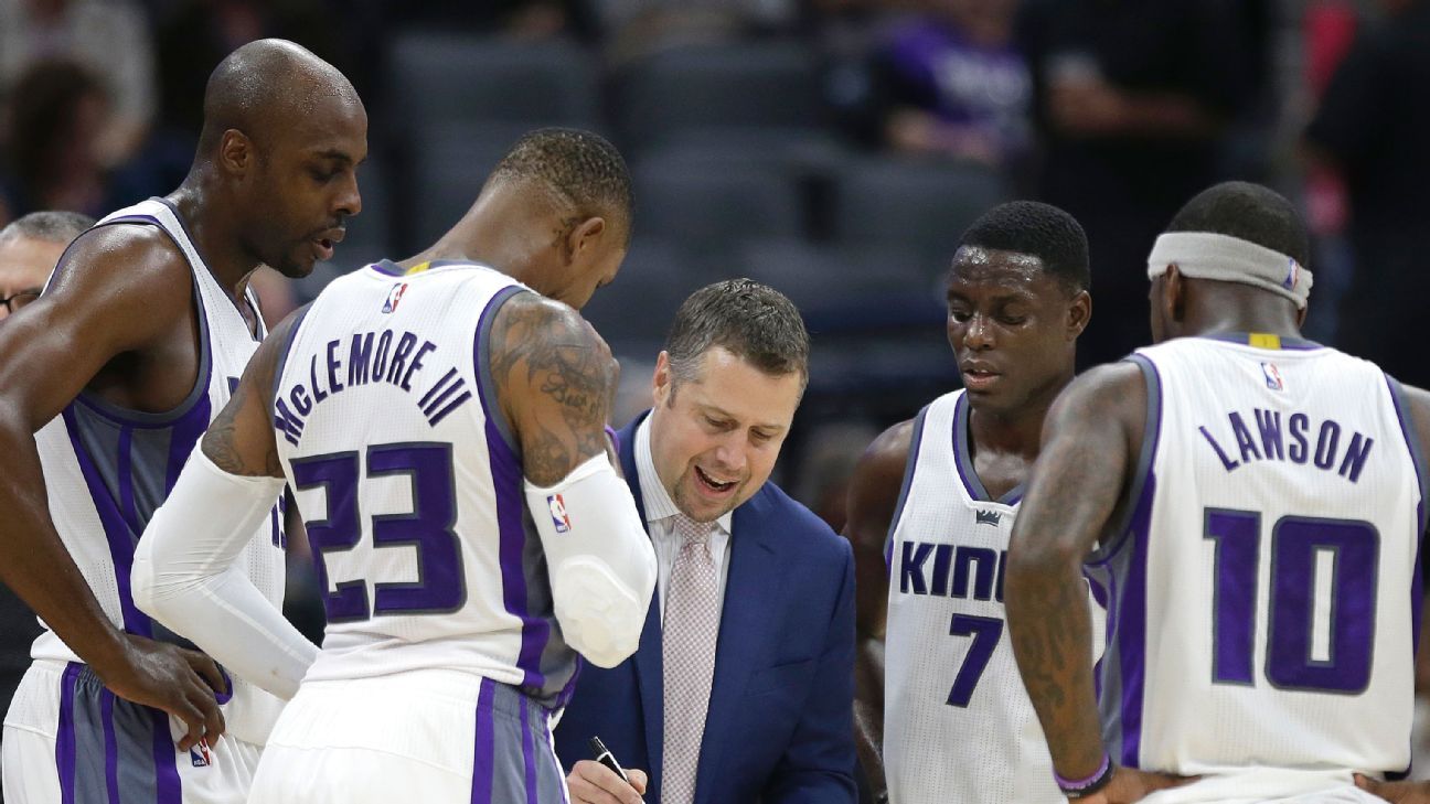 Kings coach Dave Joerger to go with smaller starting lineup - ESPN