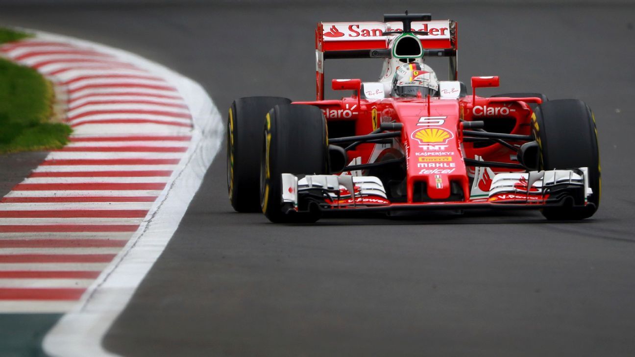 Sebastian Vettel tops FP2 as Ferraris come alive in Mexico - ESPN