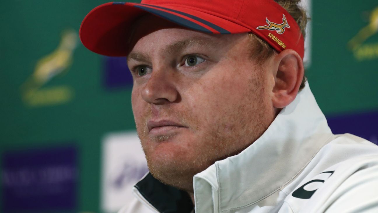 Springboks Adriaan Strauss announces retirement from rugby - ESPN