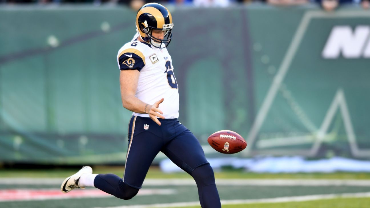 Rams punter Johnny Hekker saves the day - ESPN - Los Angeles Rams Blog ...