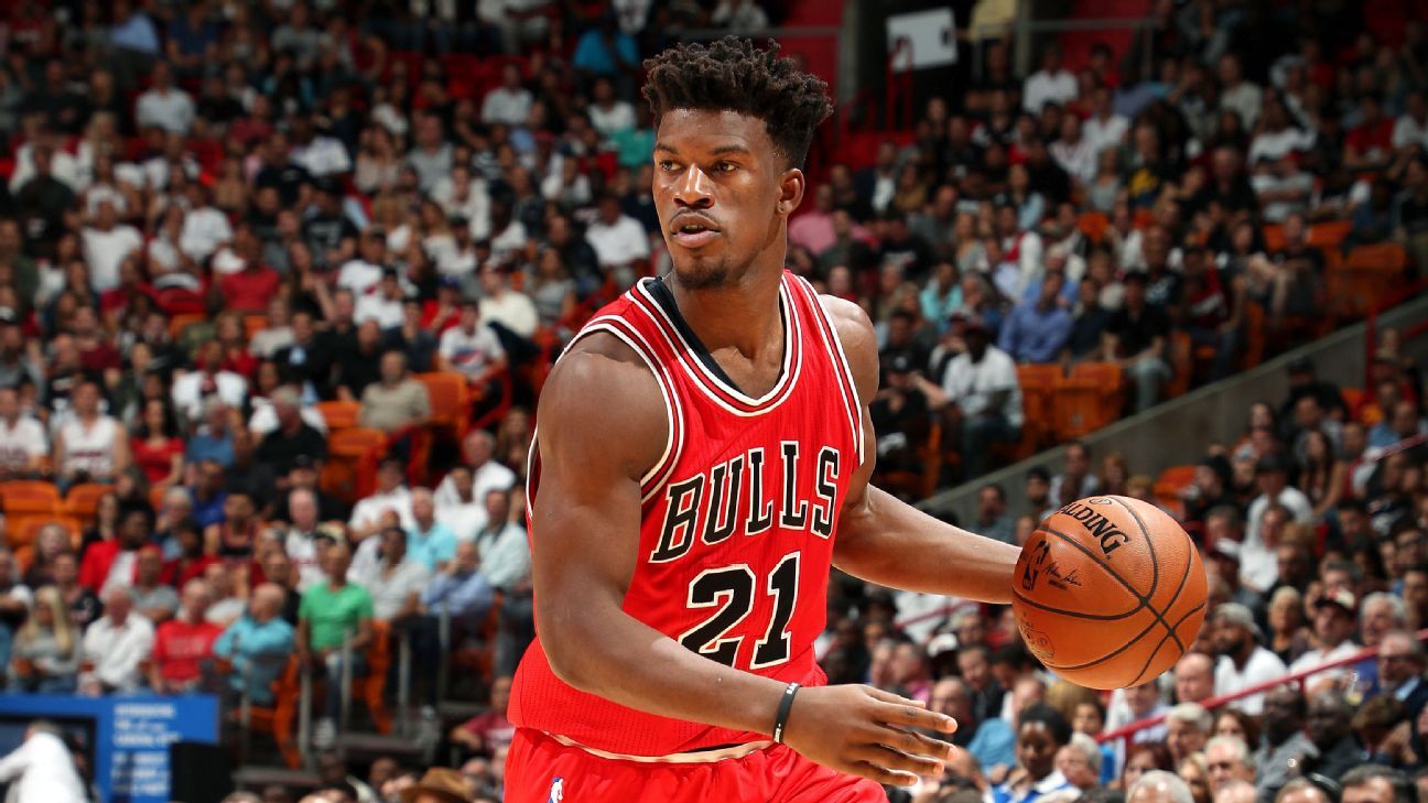 Jimmy Butler's struggles in the fourth quarter due to bad bench - ESPN ...