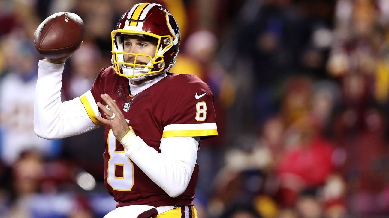 Kirk Cousins is among top-four long-shot MVP candidates for 2016 NFL ...