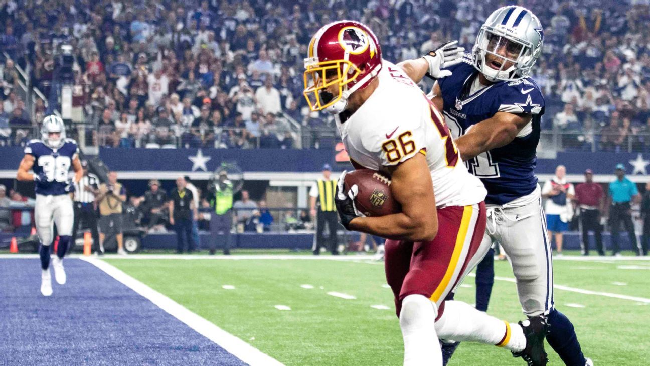Washington Redskins tight end Jordan Reed suffered a Grade 3 separation ...