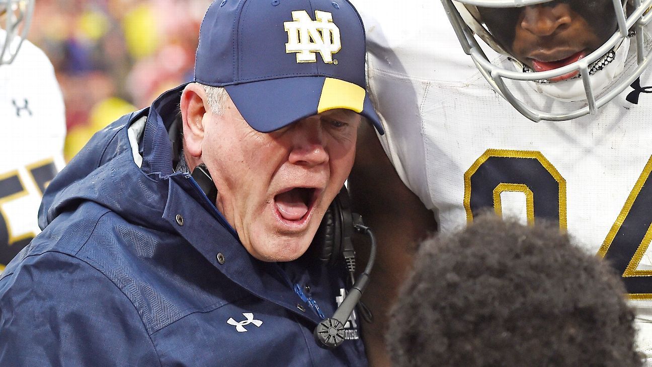 Brian Kelly of Notre Dame Fighting Irish to look at Jerry Tillery's ...