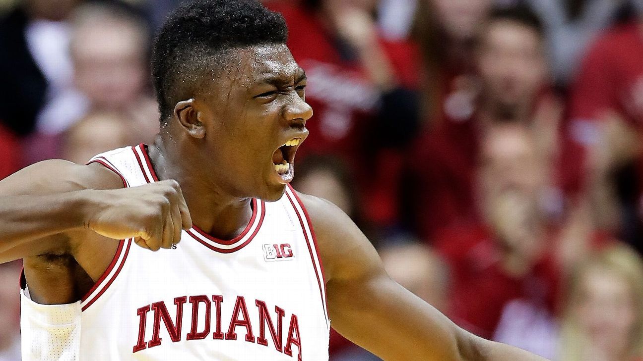 Indiana stops second chances, drops No. 3 North Carolina - ESPN - Men's ...