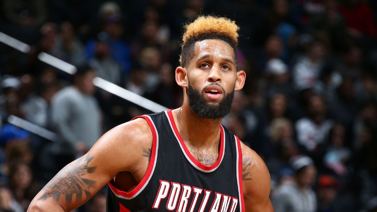 Sources: Trail Blazers trade Allen Crabbe to Nets for Andrew Nicholson ...