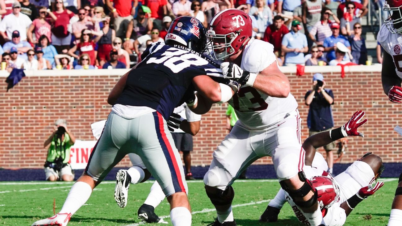 Alabama's other unbelievable true freshman, Jonah Williams - ESPN