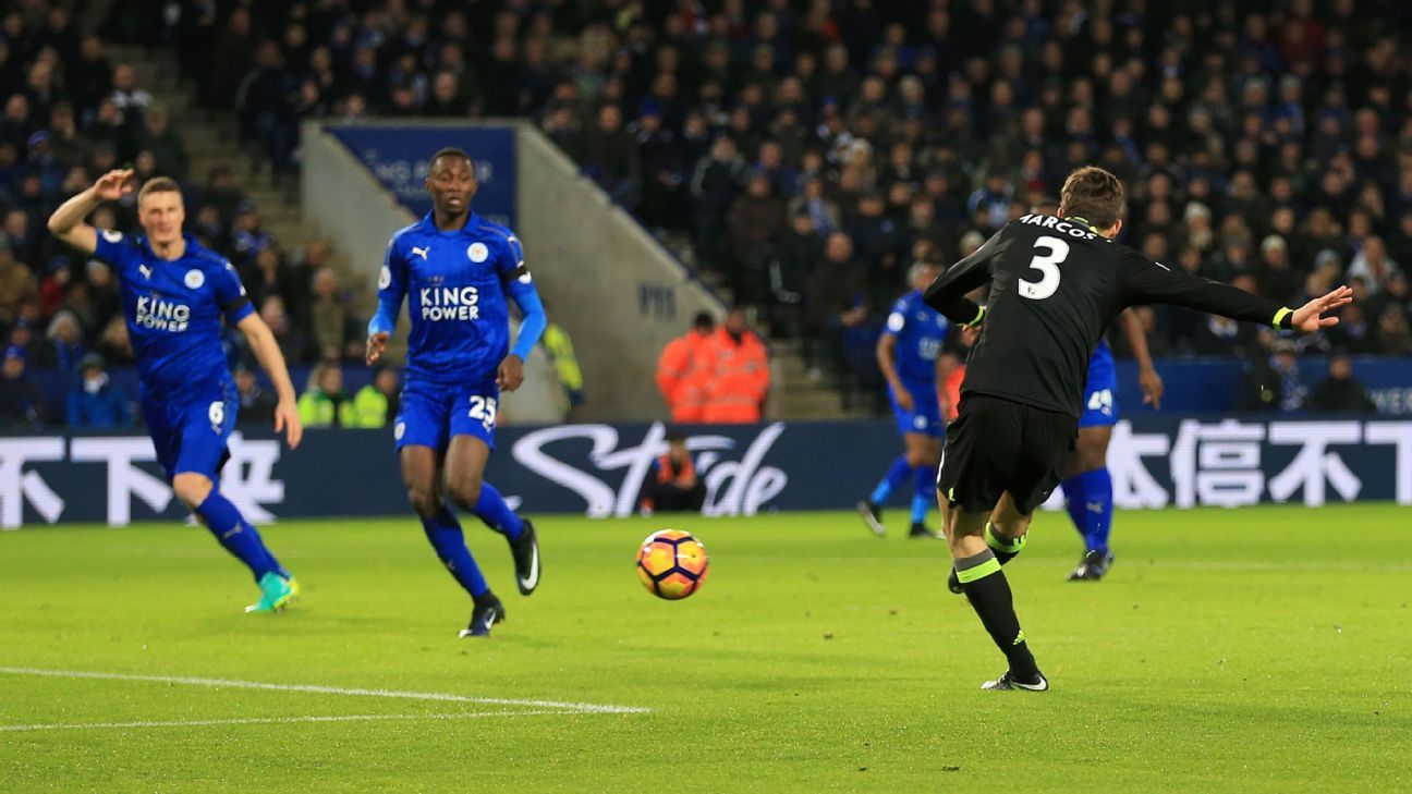 Leicester City vs. Chelsea - Football Match Report - January 14, 2017 ...