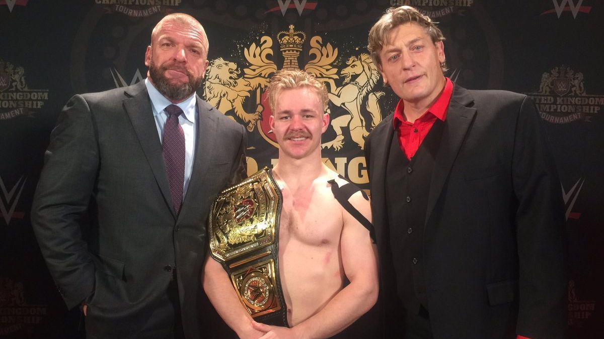 Tyler Bate captures inaugural WWE United Kingdom championship in ...
