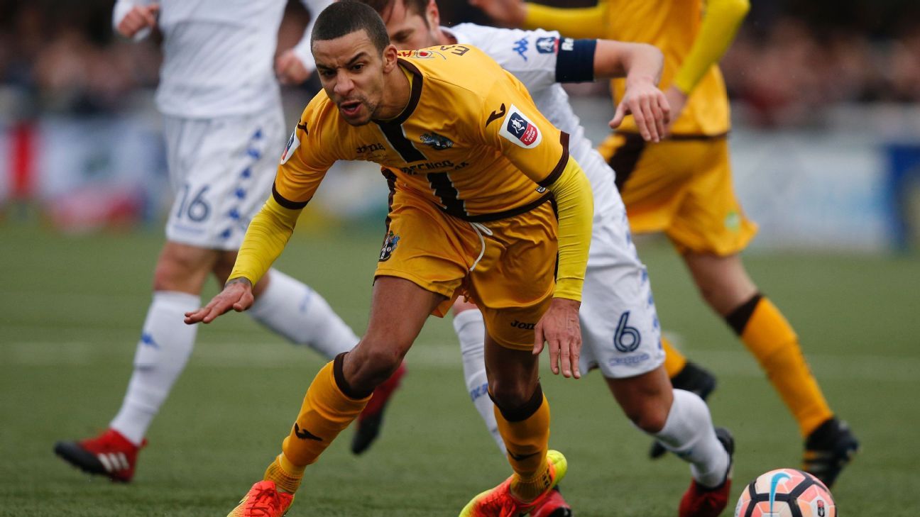 Sutton's Craig Eastmond relying on weather to face former club Arsenal ...