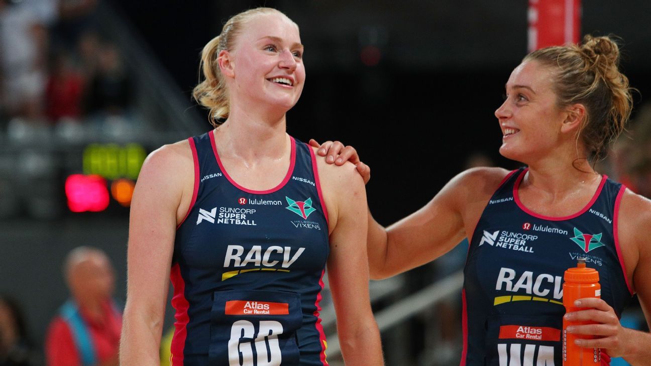 Melbourne Vixens power past West Coast Fever in Super Netball - ESPN