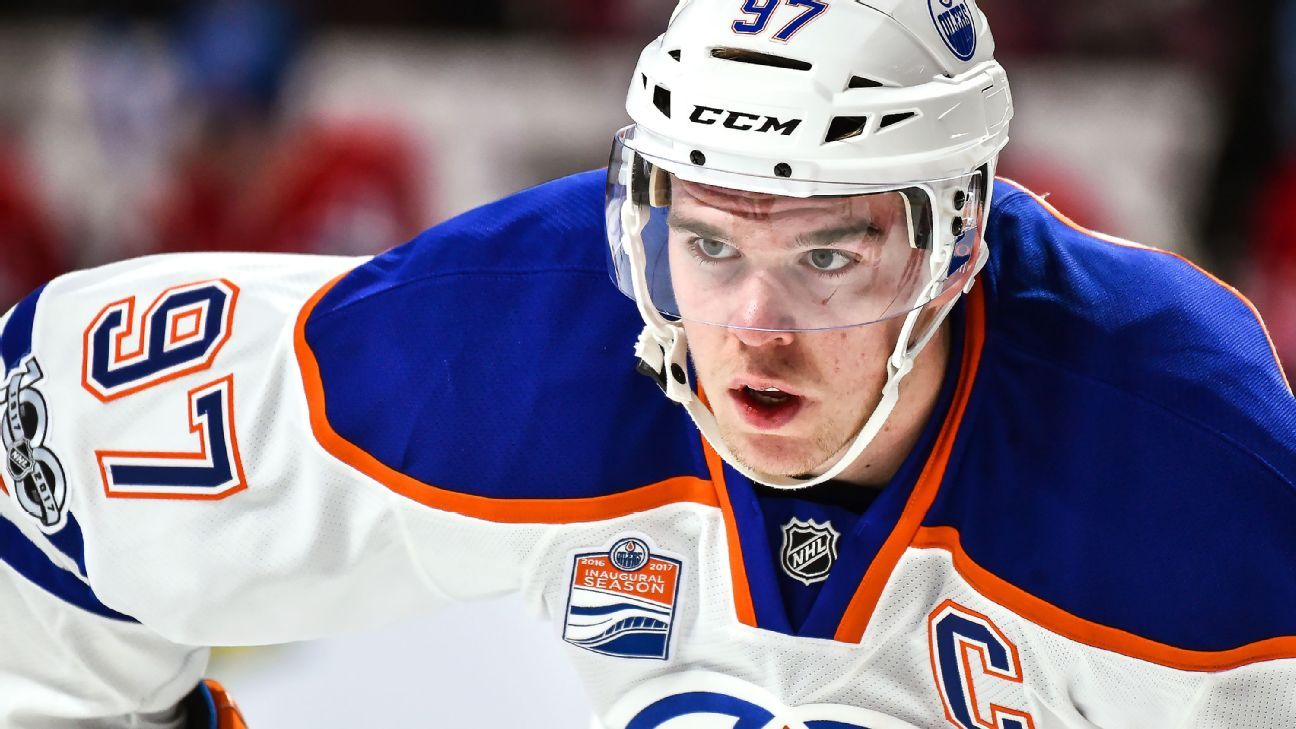 NHL -- 2017 Stanley Cup - Edmonton Oilers captain Connor McDavid has ...