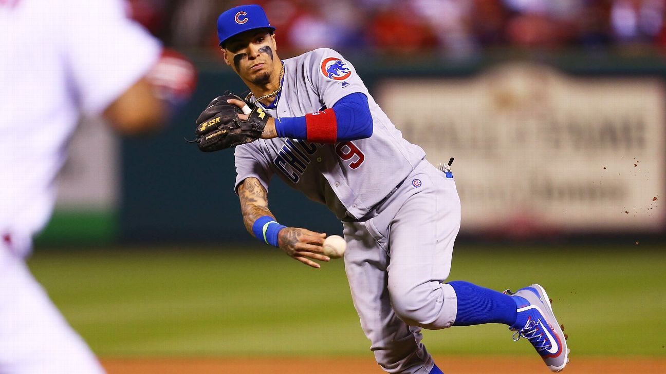 White sign behind home plate tricks Chicago Cubs' Javier Baez on ...