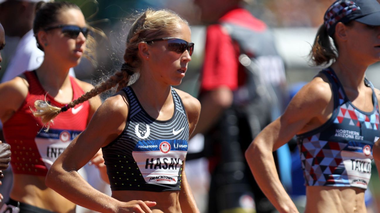 Boston Marathon 2017 - Runner Jordan Hasay's stride into 26.2 miles