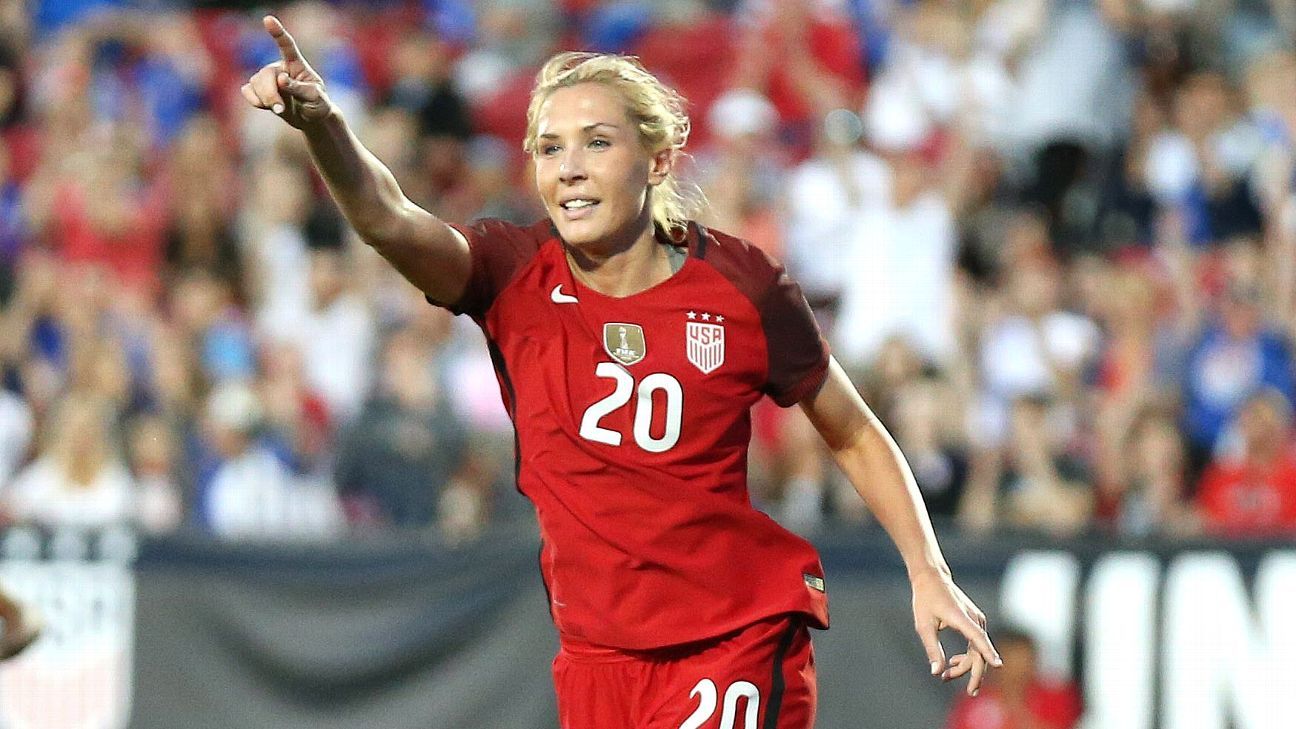 Crystal Dunn, Allie Long score twice in 4-0 U.S. win over Russia - ESPN