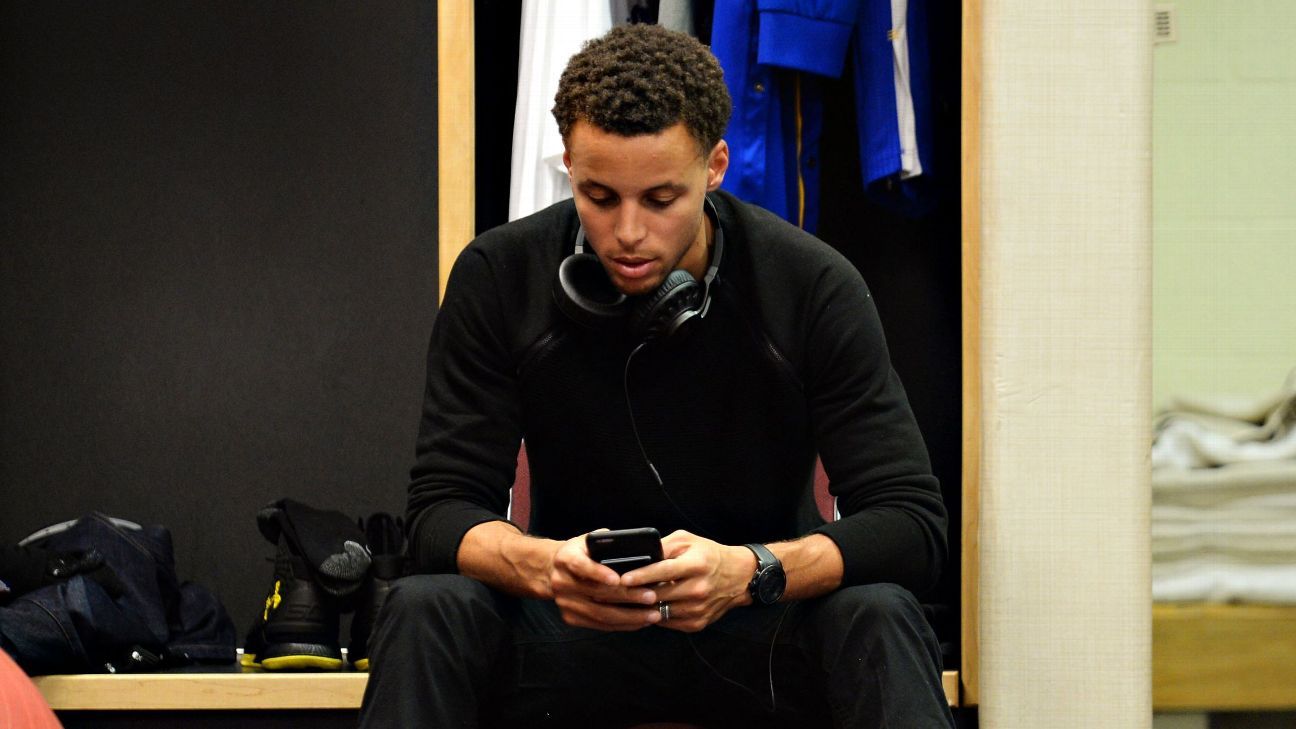 Warriors' Stephen Curry explains why he's locked in but logged off ...