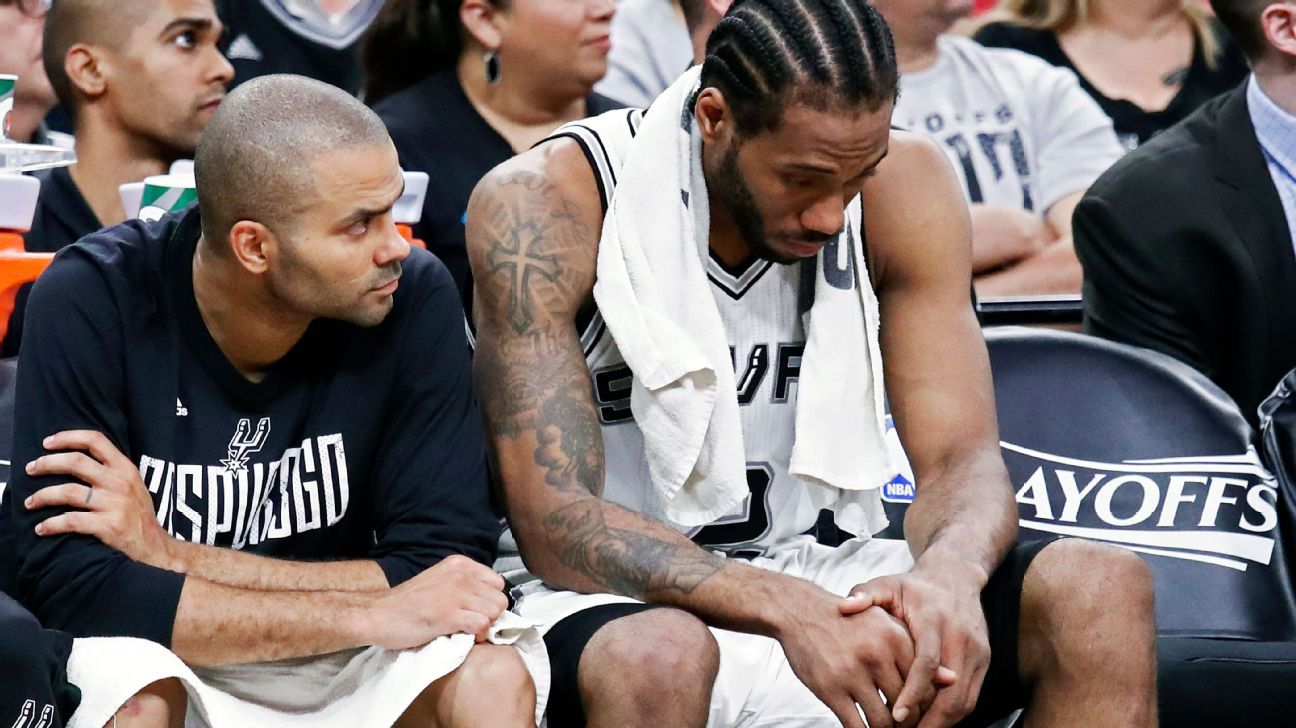 Spurs spin out of control while trying to match red-hot Rockets - ESPN ...