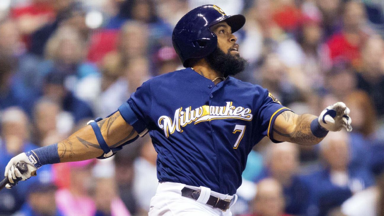 Can Brewers' Eric Thames and other early breakouts keep it up? - ESPN ...