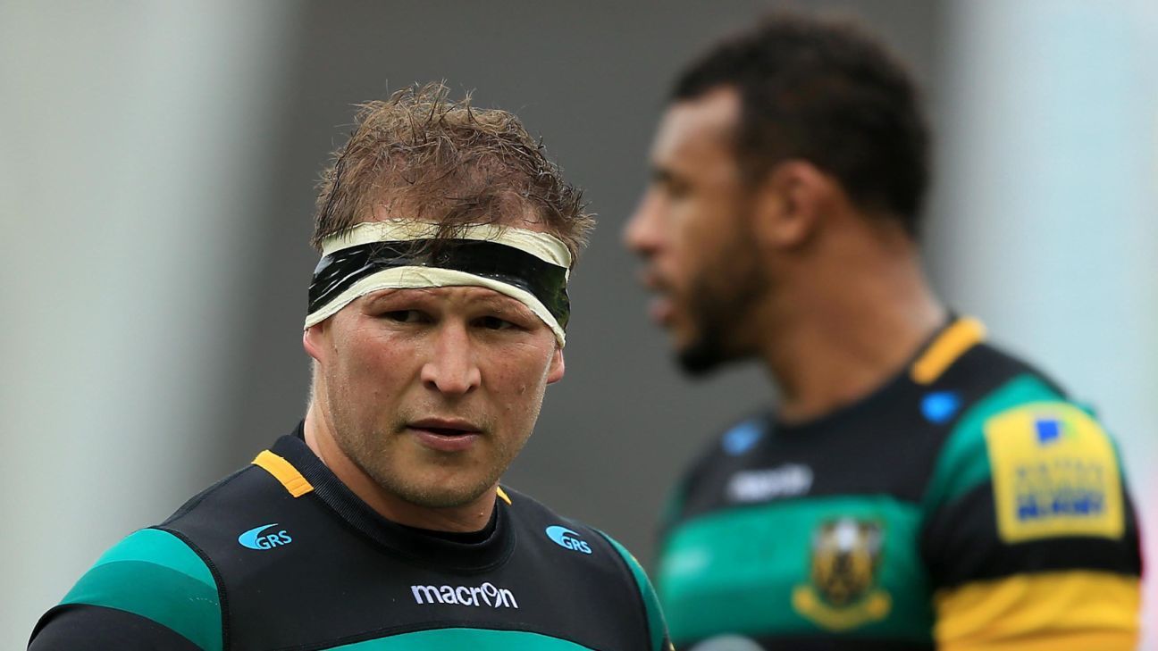 England captain Dylan Hartley appointed Northampton Saints captain and ...