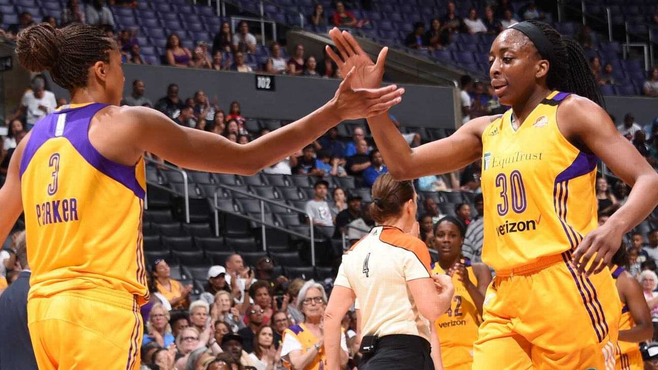 What do reigning WNBA champion Los Angeles Sparks do for an encore?