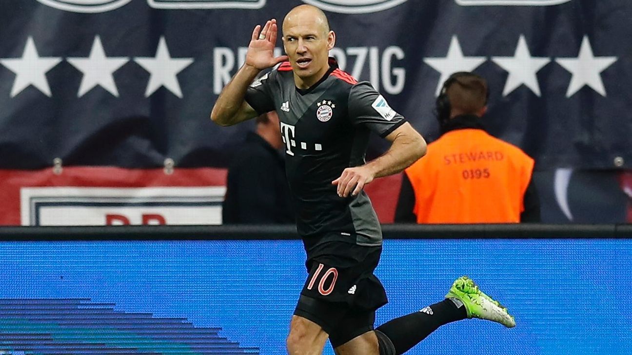 Arjen Robben glorious strike caps crazy Bayern Munich comeback - ESPN