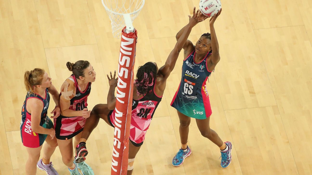 Melbourne Vixens back on top with Super Netball win over Adelaide ...