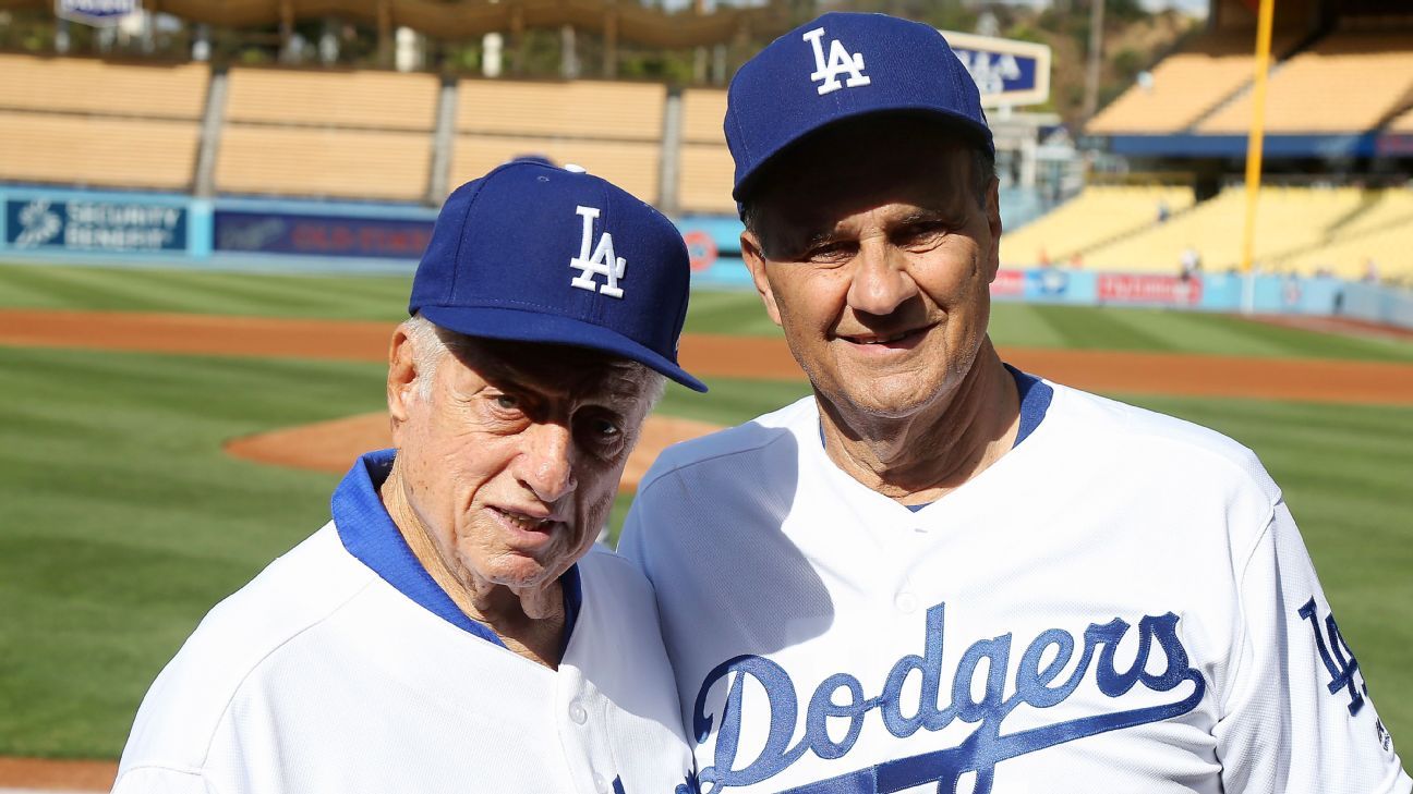 Los Angeles Dodgers honor their past at Old-Timers' Game - ESPN