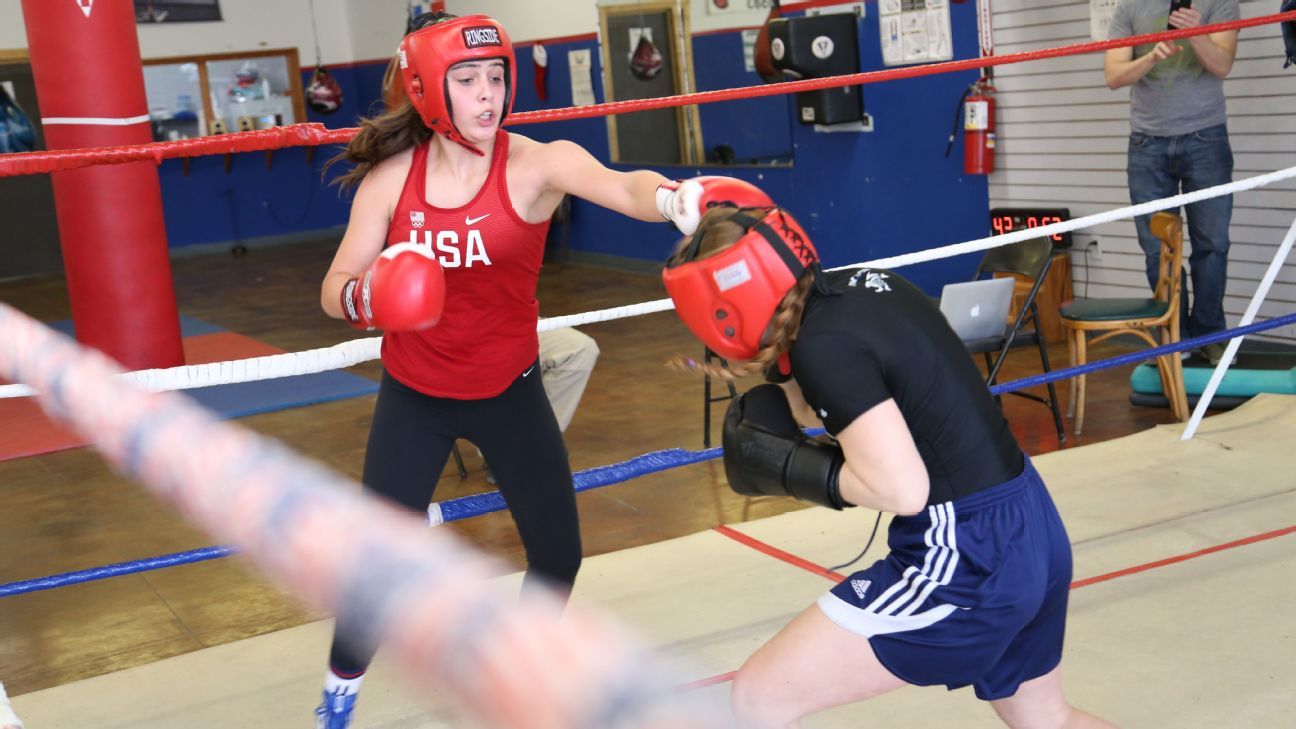 With help from her dad, 14-year-old boxer reaches new heights - ESPN