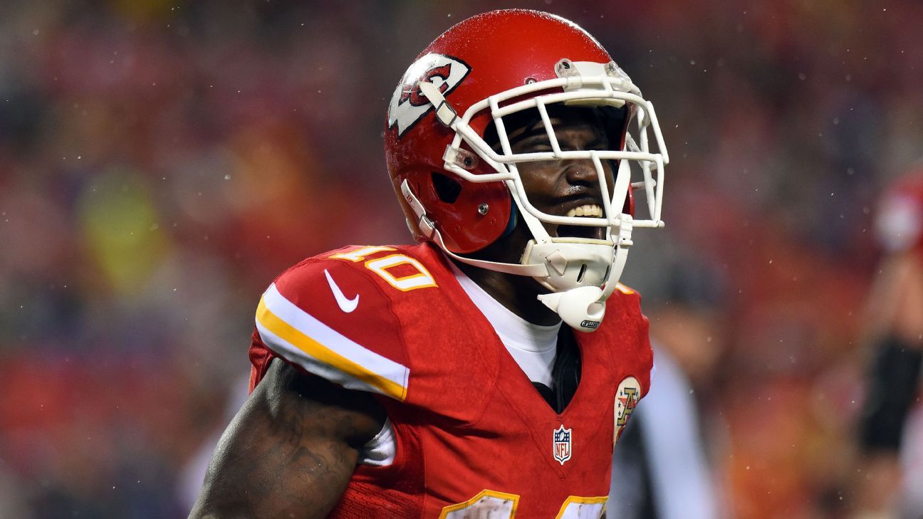 Chiefs, cautos, pero optimistas de su joven grupo de WRs - ESPN