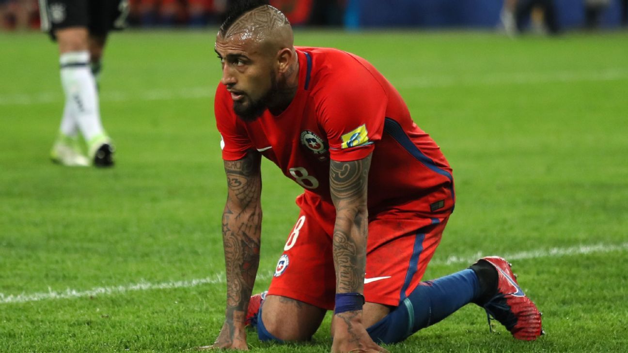 Arturo Vidal reveals he will retire from Chile duty after 2018 World ...