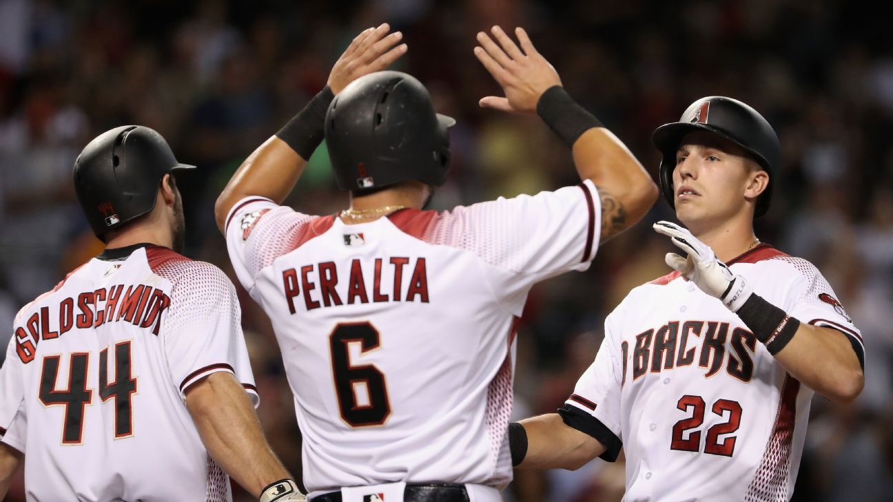 Arizona Diamondbacks hit 3 HRs to start the game against Max Scherzer ...