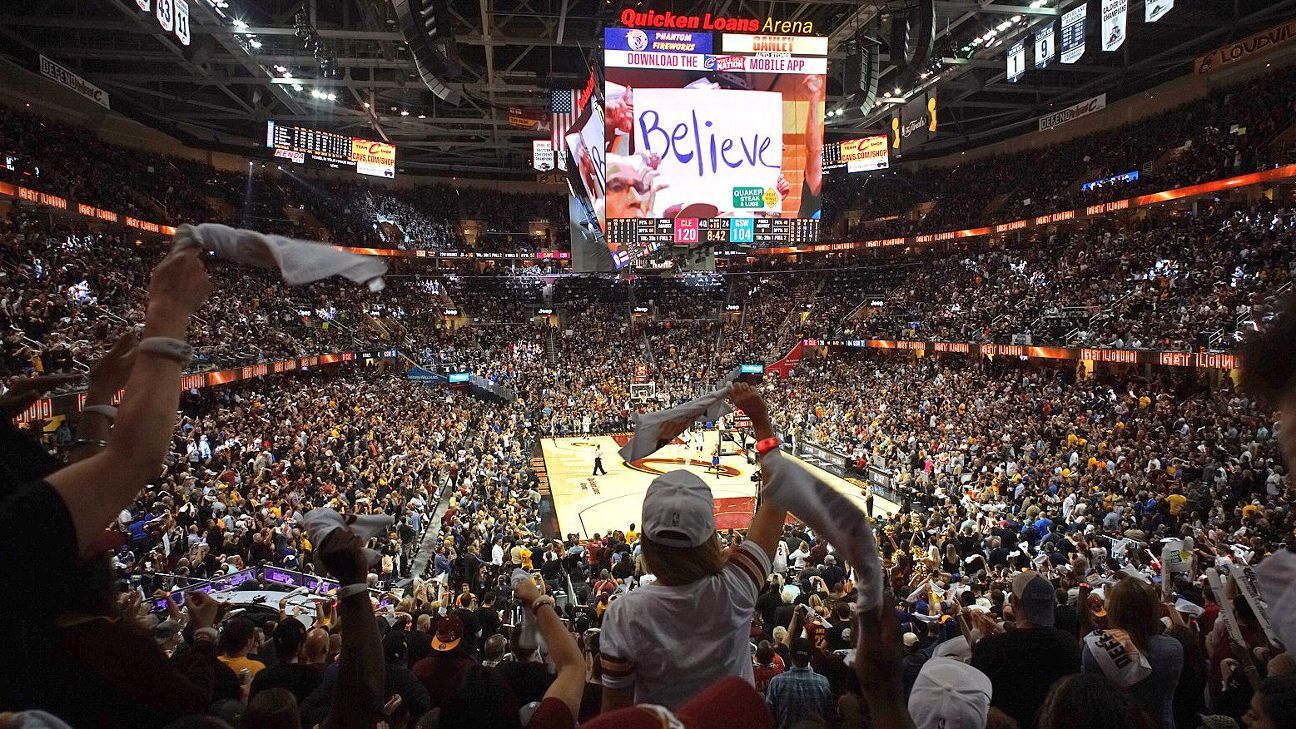 Cavaliers renew plans for $140M Quicken Loans Arena renovation - ESPN
