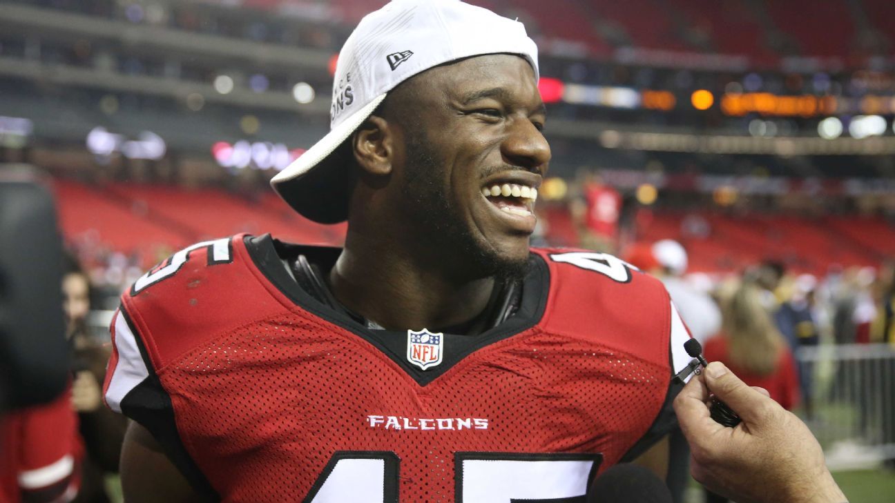 After finding voice as rookie, Falcons' Deion Jones set to raise game ...