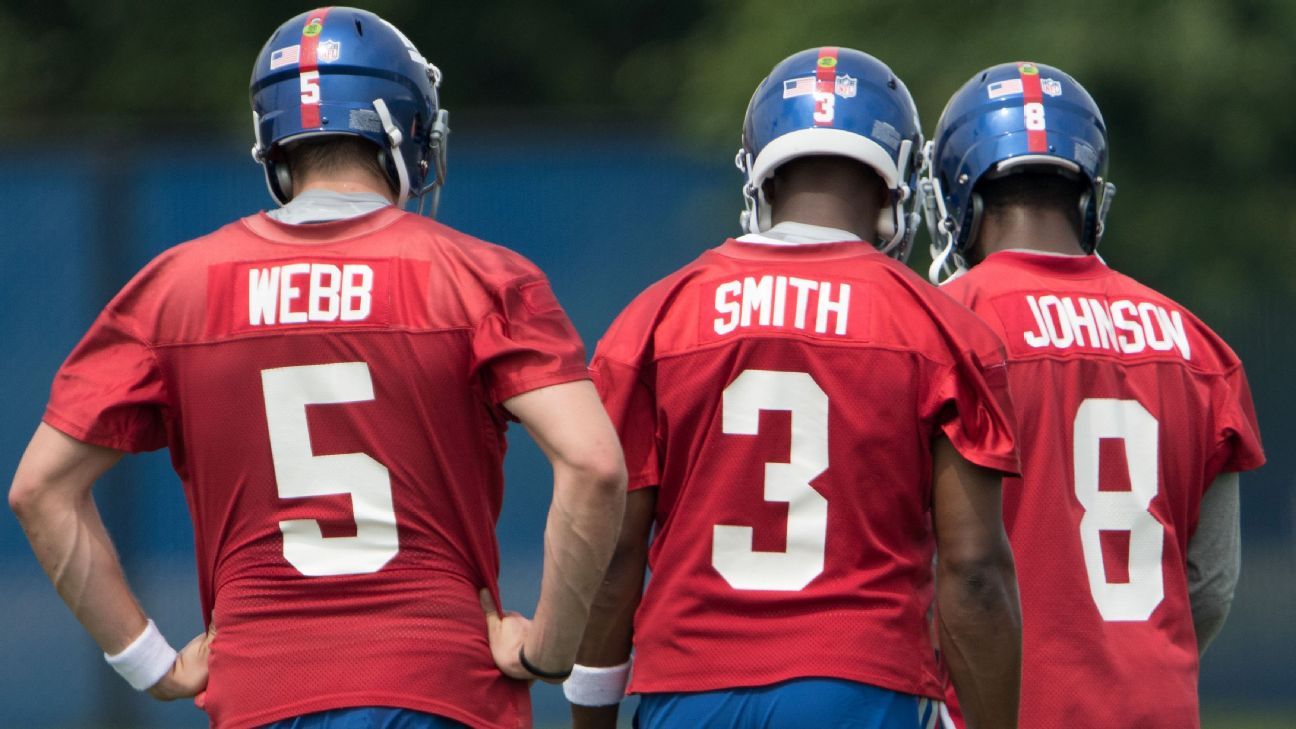 How New York Giants aim to handle Geno Smith and backup QB competition ...