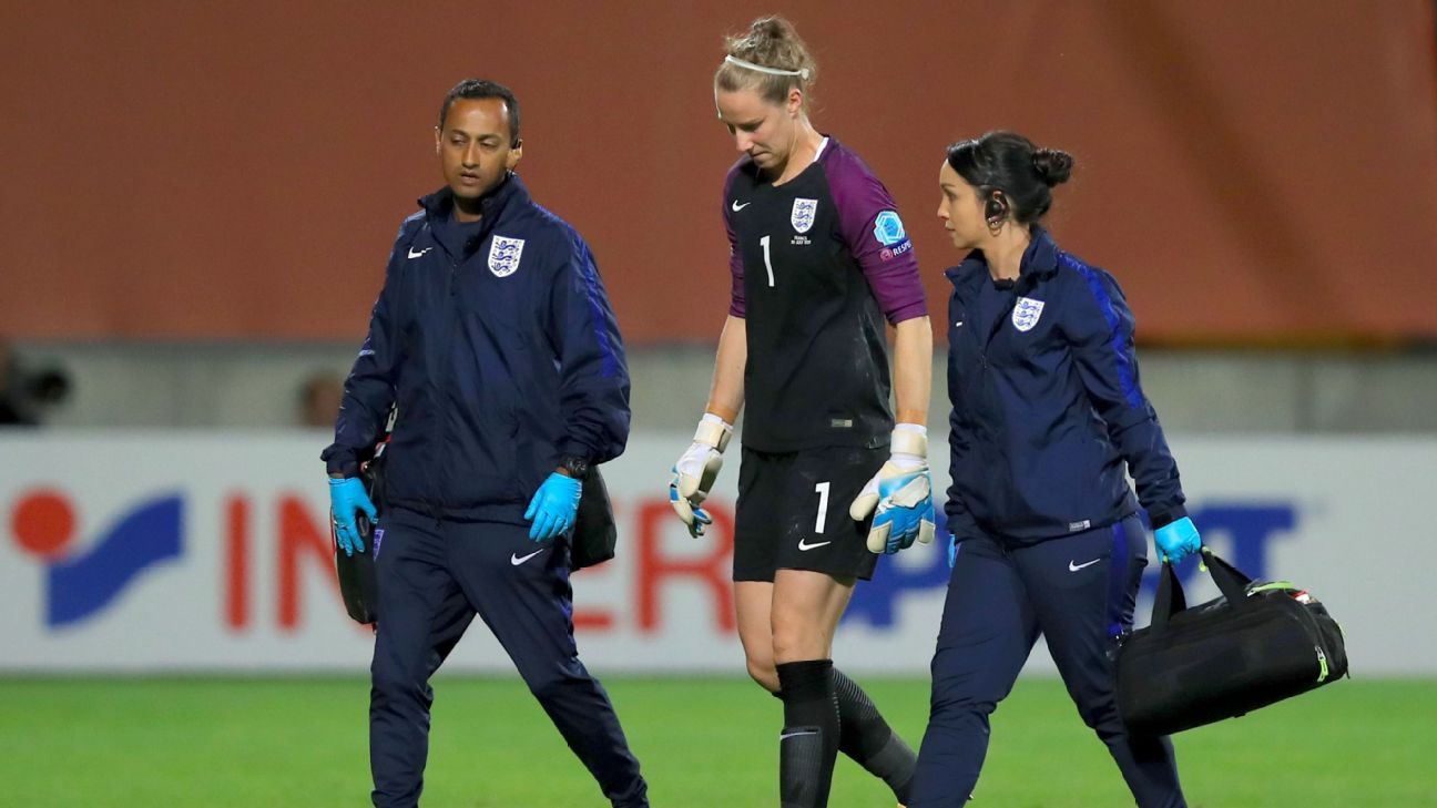 England keeper Karen Bardsley out of Women's Euro 2017 with broken leg ...