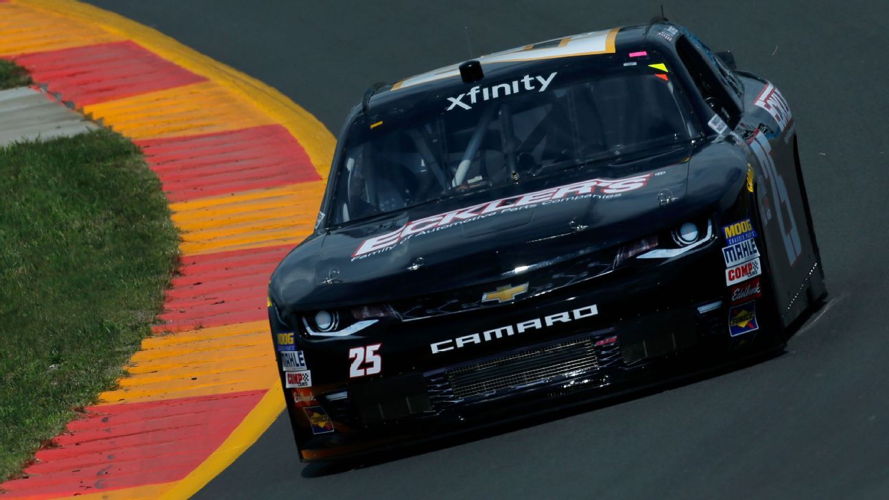 2017 NASCAR XFINITY Series Paint Schemes - Team #25 - ESPN