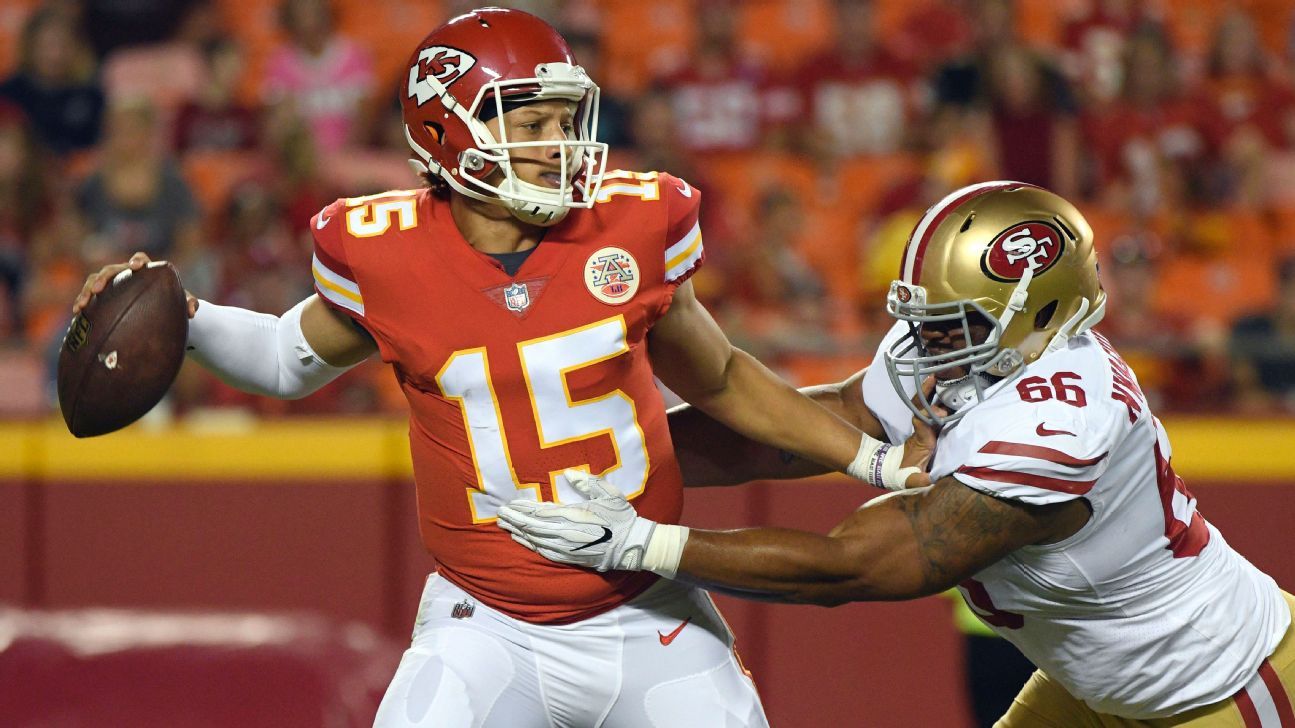 Kansas City Chiefs let Patrick Mahomes II show off his arm - ESPN - AFC ...