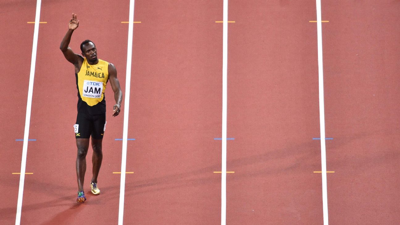IAAF World Athletics Championships 2017 - Usain Bolt finishes career ...