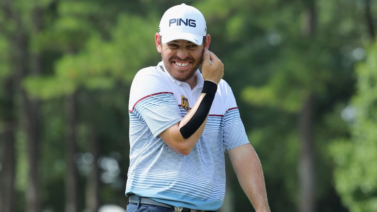 Louis Oosthuizen marks grand slam of runner-up finishes with lip sync ...