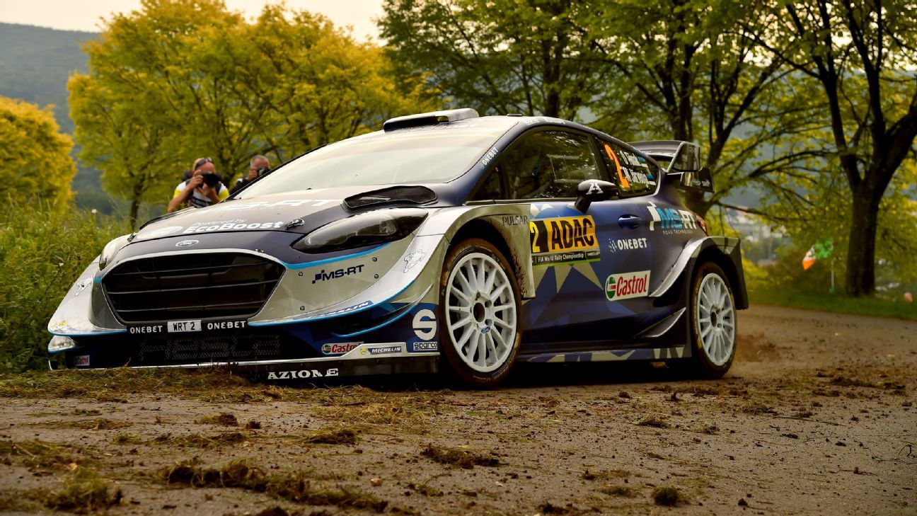 WRC: Ott Tänak cierra es líder en Alemania - ESPN