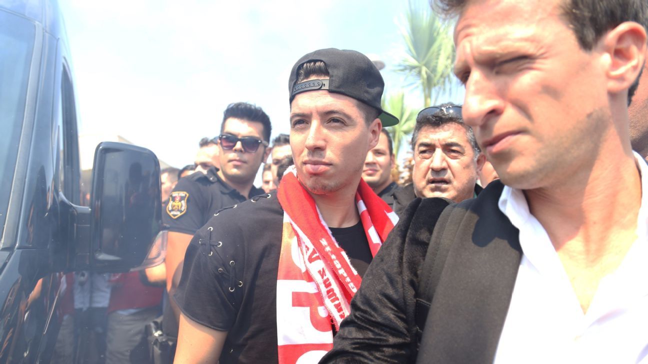Samir Nasri leaves Manchester City to join Antalyaspor - ESPN