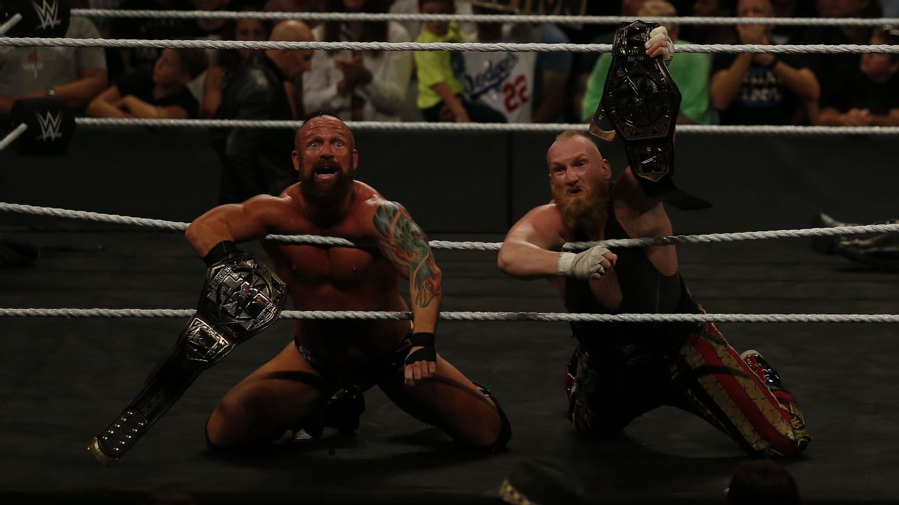 WWE NXT - Life on the Road with Eric Young - Winning the gold at NXT ...