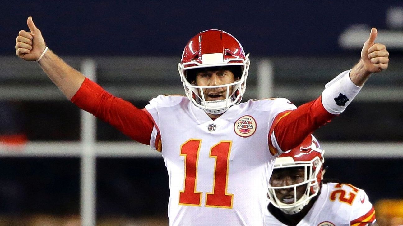 Kansas City Chiefs' Alex Smith named AFC offensive player of the week ...