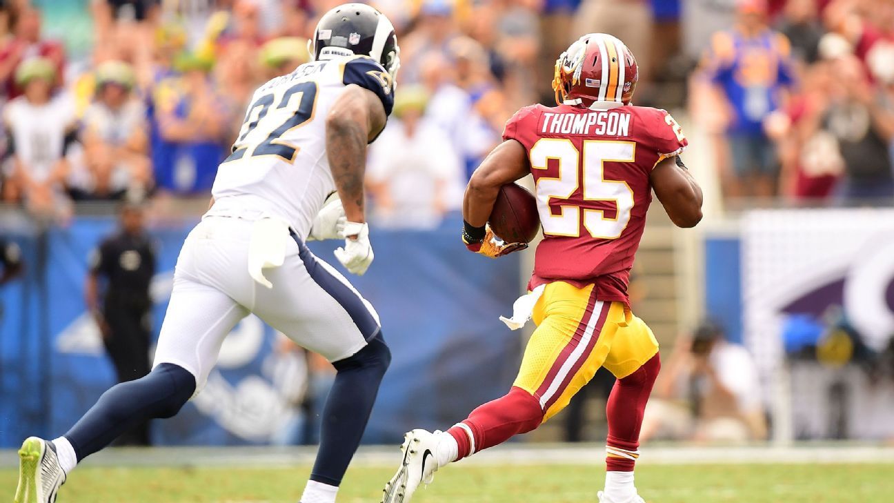 Tailback Chris Thompson's role won't change for Washington Redskins ...