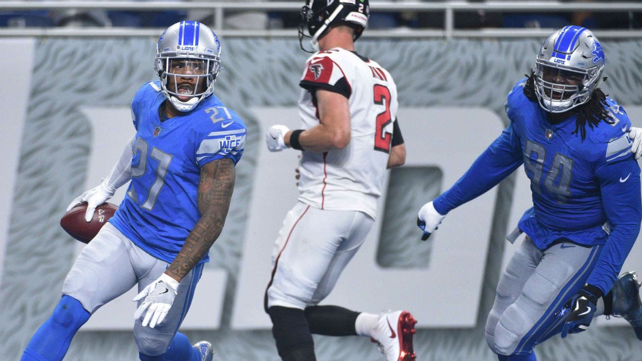 After strong start, Detroit Lions look more average by the week - ESPN ...