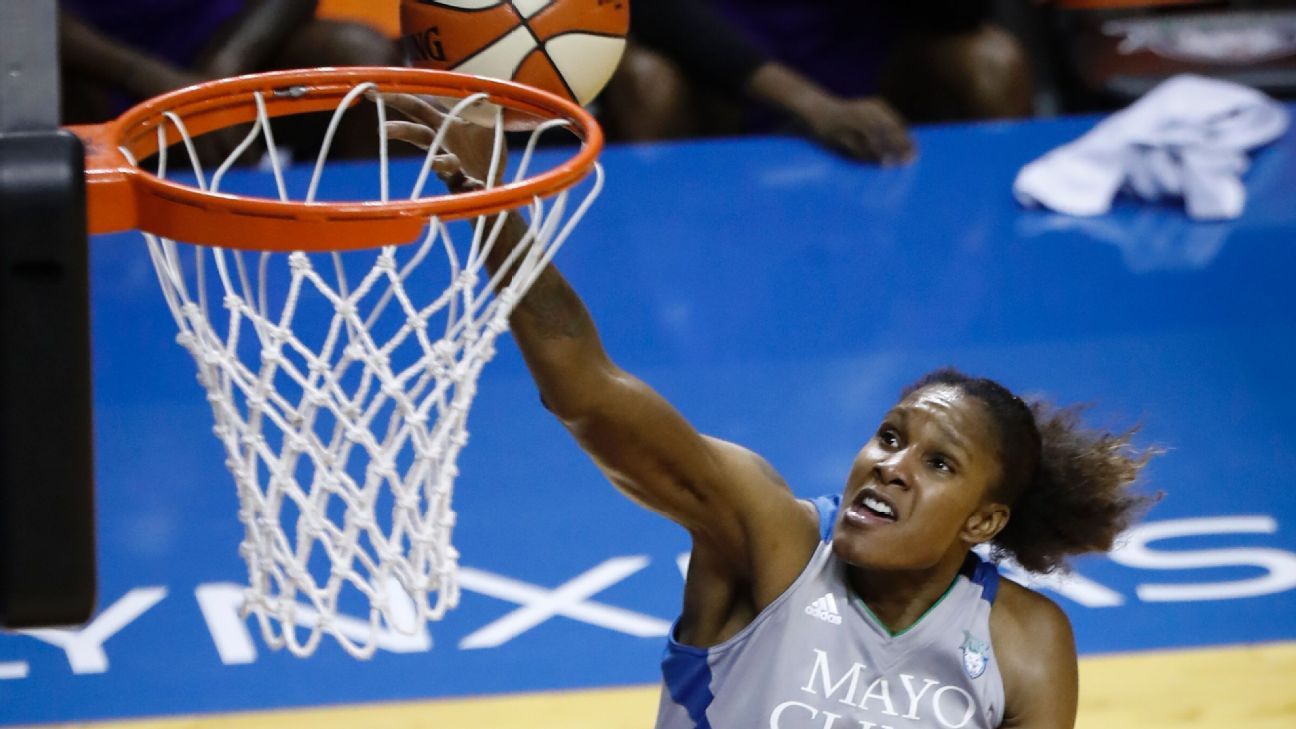 Rebekkah Brunson bounces back to help Lynx win Game 2 - ESPN