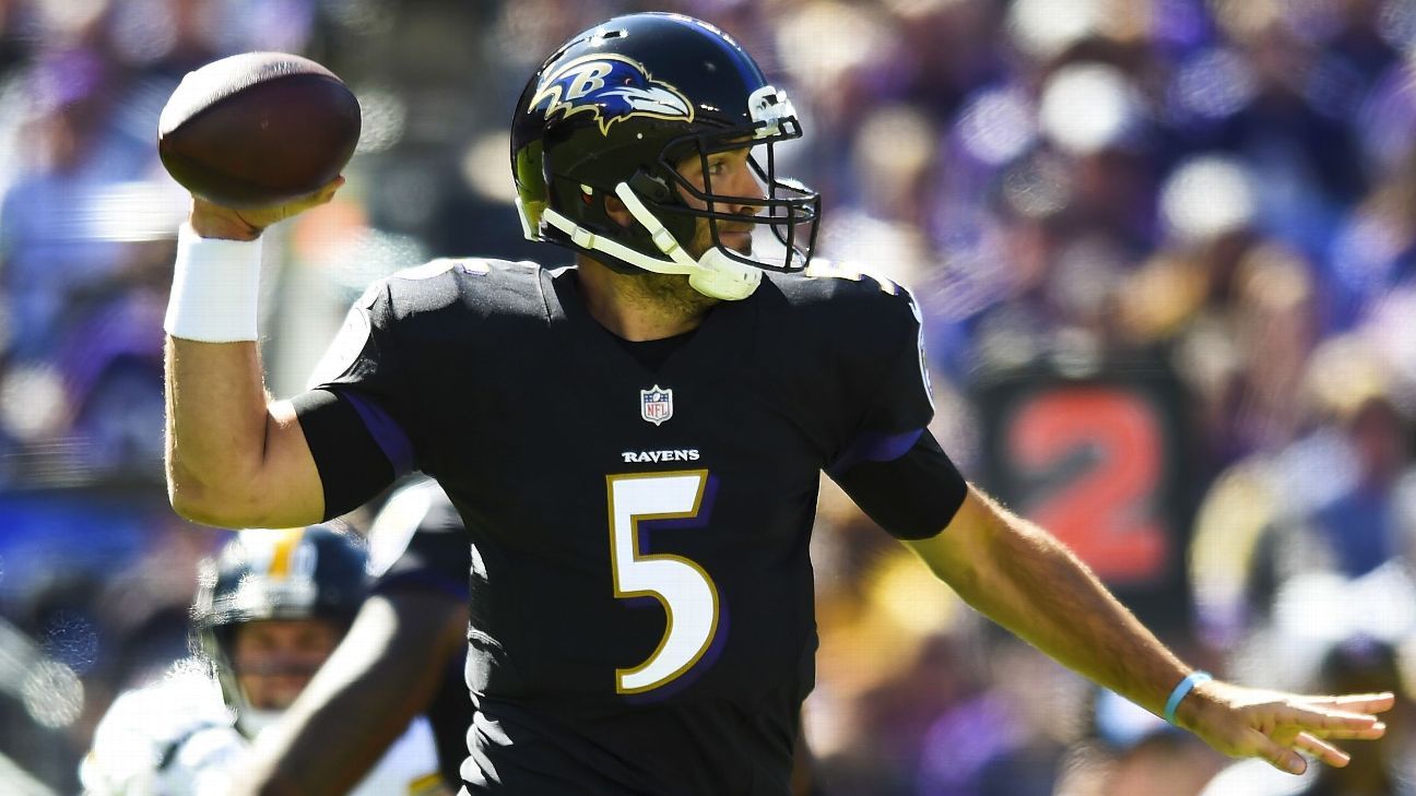 Ravens breaking out black alternate uniforms for Monday Night Football ...