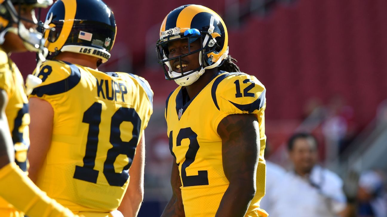 Sammy Watkins fine with Los Angeles Rams spreading ball around - ESPN ...