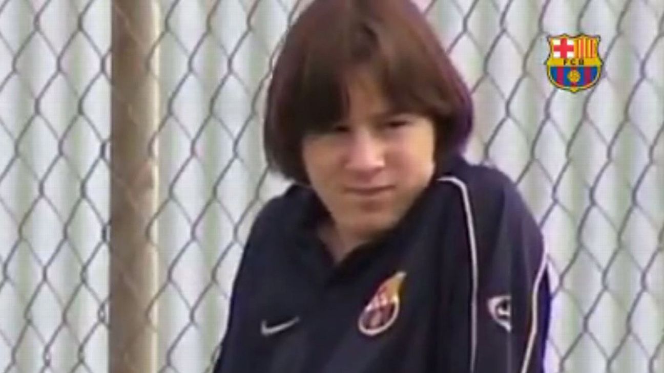 Barcelona mark 13th anniversary of Lionel Messi debut with beautiful ...